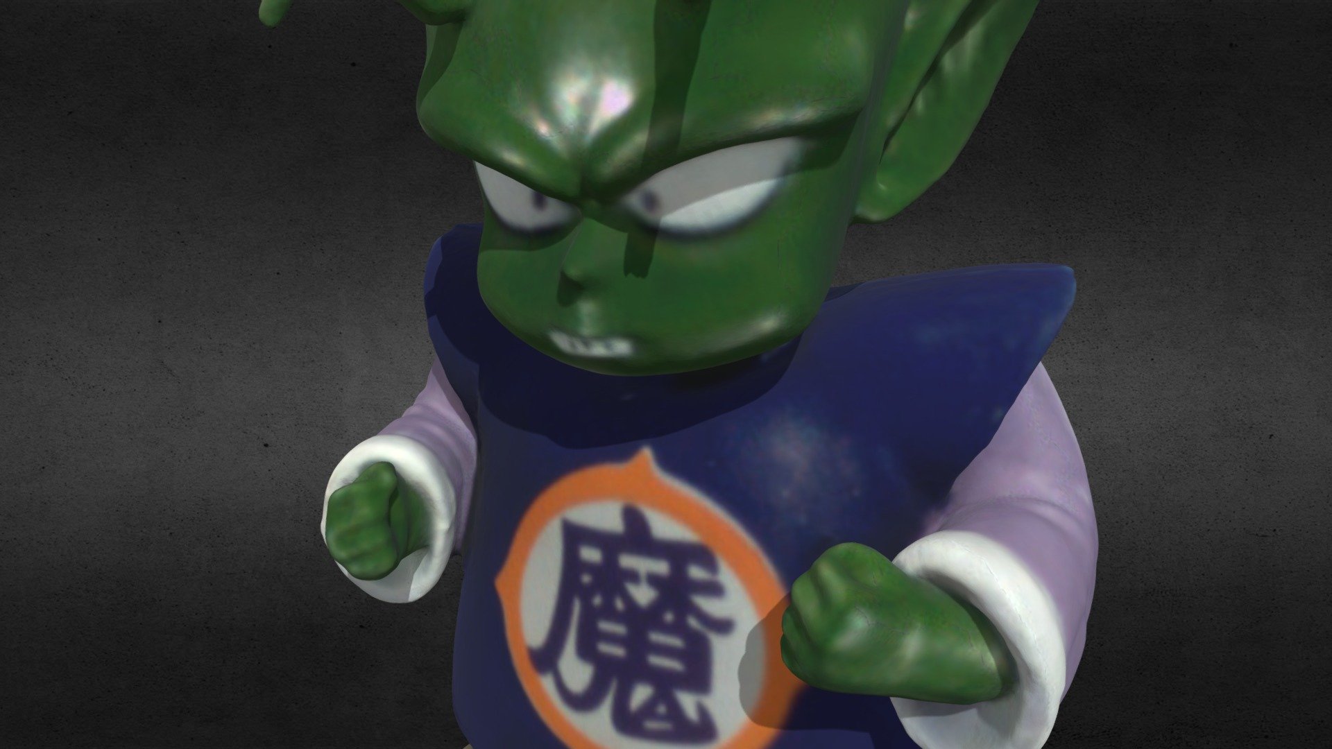 Piccolo Jr. Dragon Ball - 3D model by badwolfmx3 [1303339] - Sketchfab