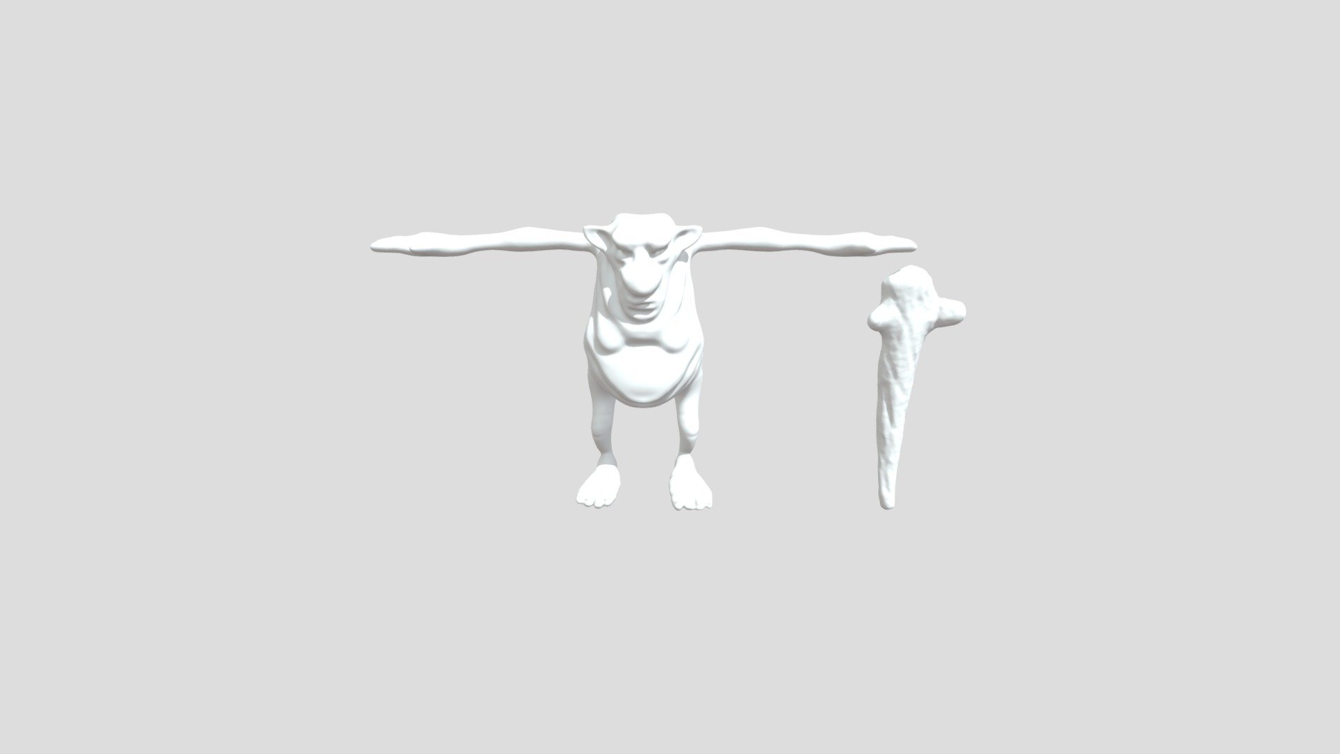 Troll - 3D model by Feixasgerard [1303fb7] - Sketchfab