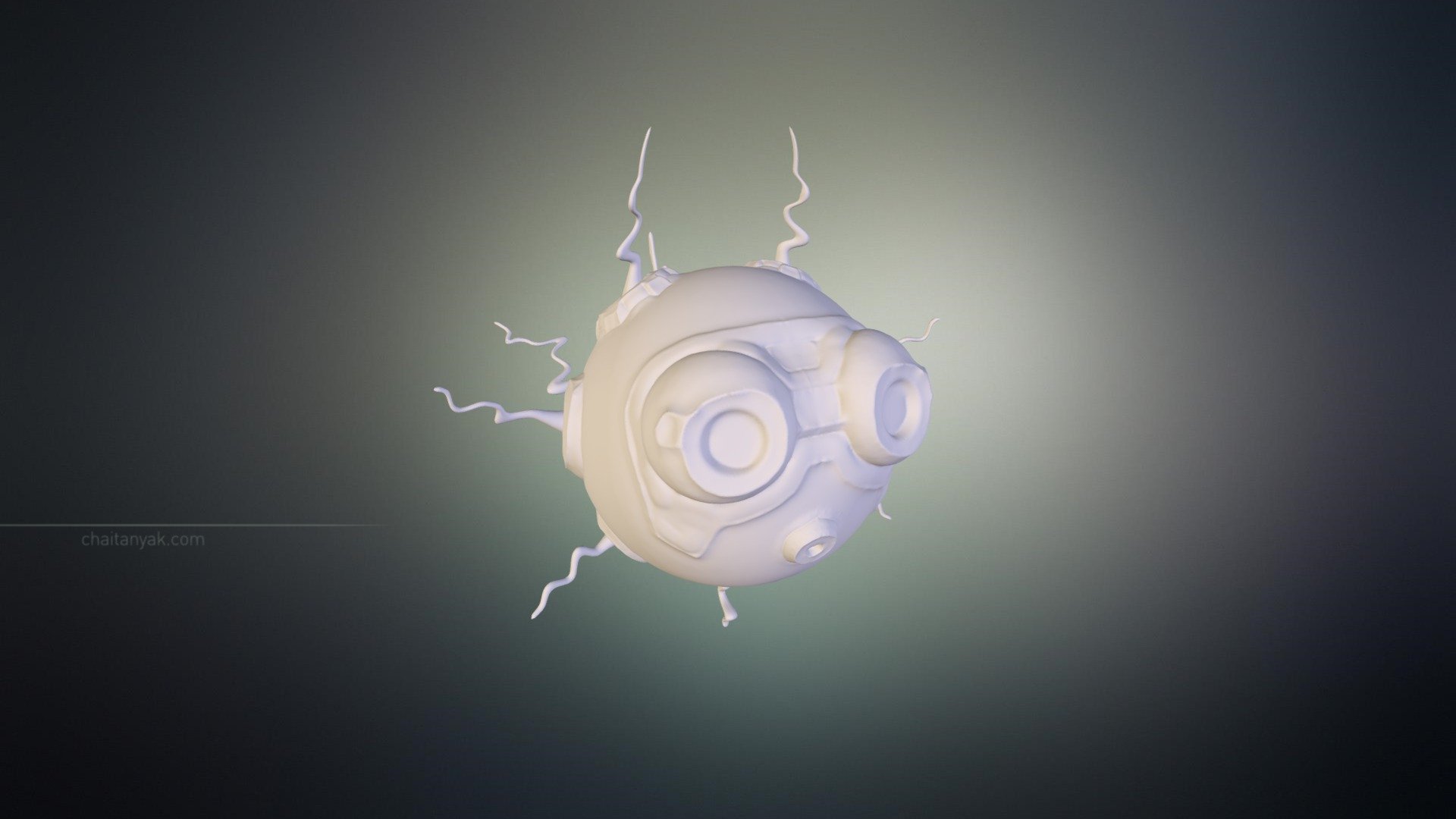 bomb head - 3D model by Chaitanya Krishnan (@chaitanyak) [13059a8 ...