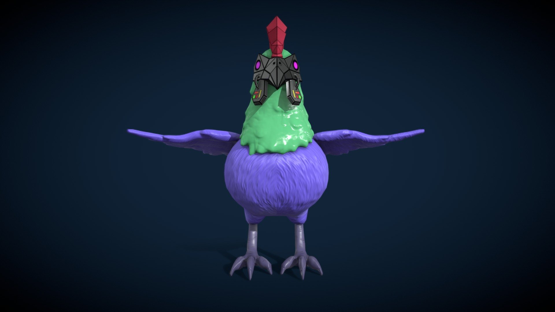 Chicken Tribe 3D Model - 3D model by Seth_manley (@SethManley) [1306028 ...
