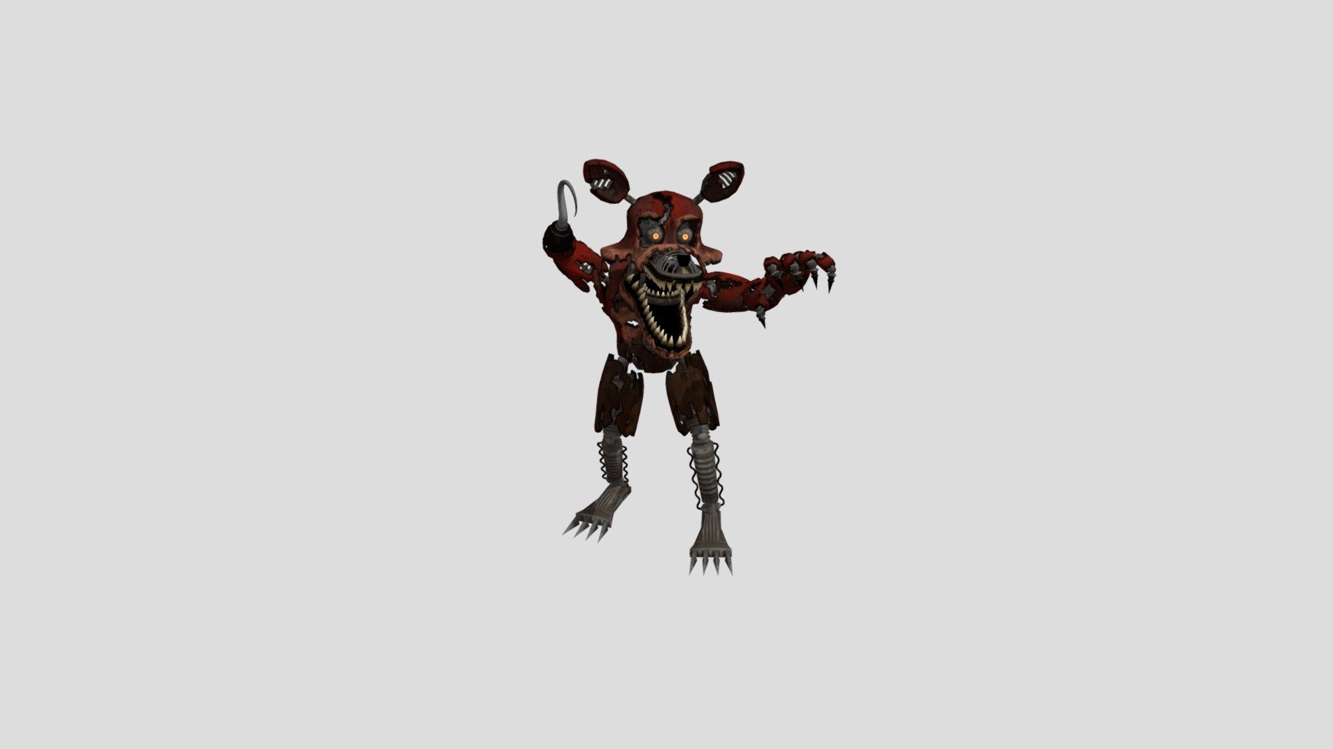 VR Nightmare Foxy FNAFSFM1 - Download Free 3D model by kamdezbroz ...