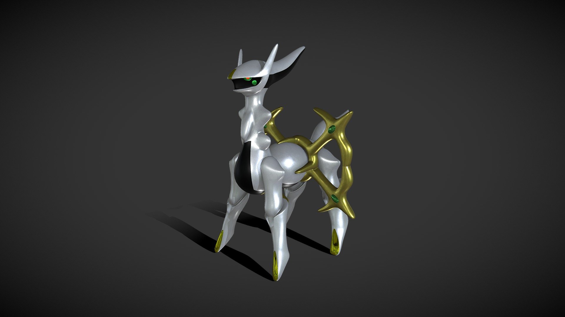 Arceus - Download Free 3D model by nothinghere1990 [1307e96] - Sketchfab