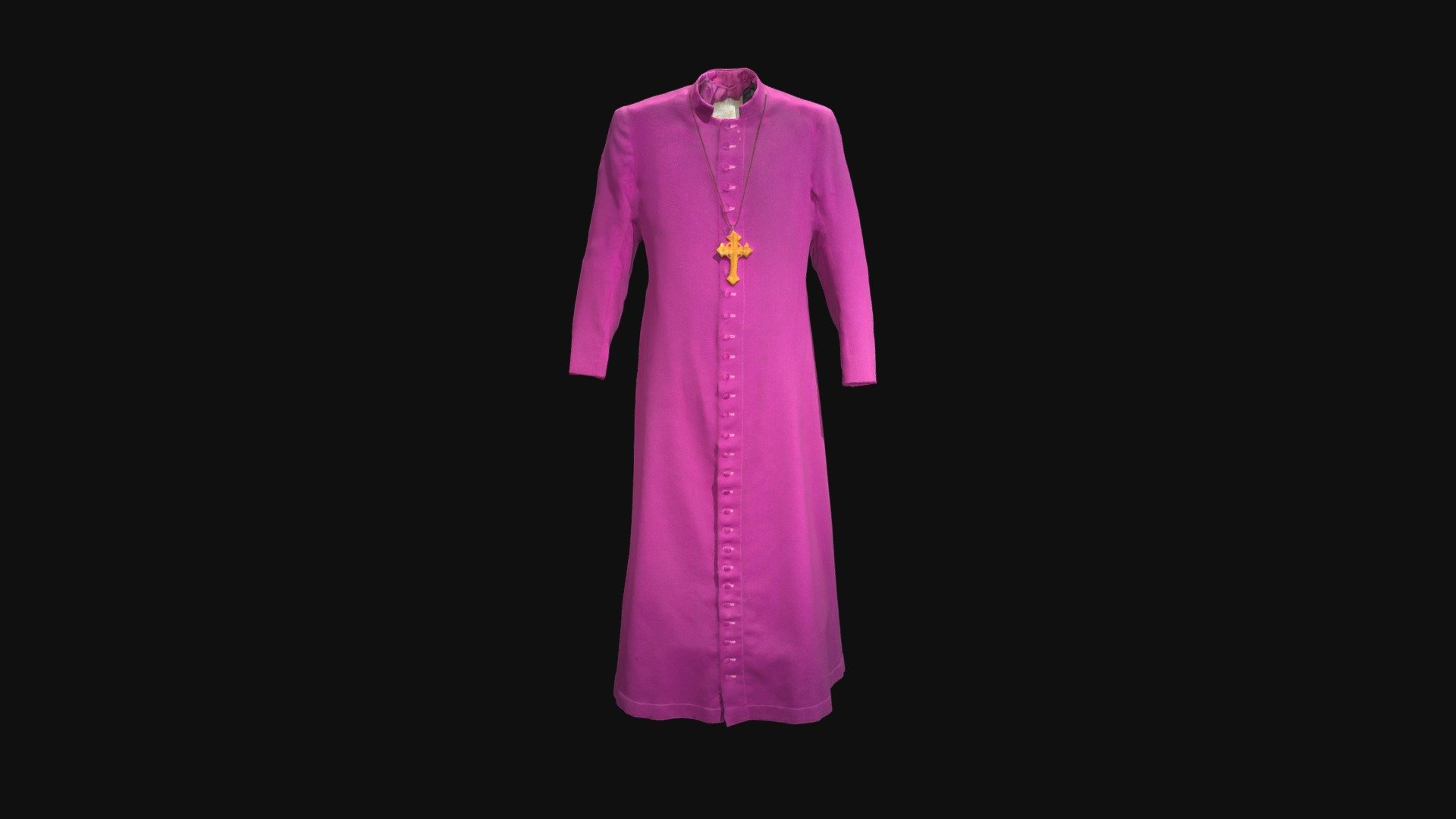 Desmond Tutu's Cassock - 3D model by DIJONDESIGN [1308714] - Sketchfab