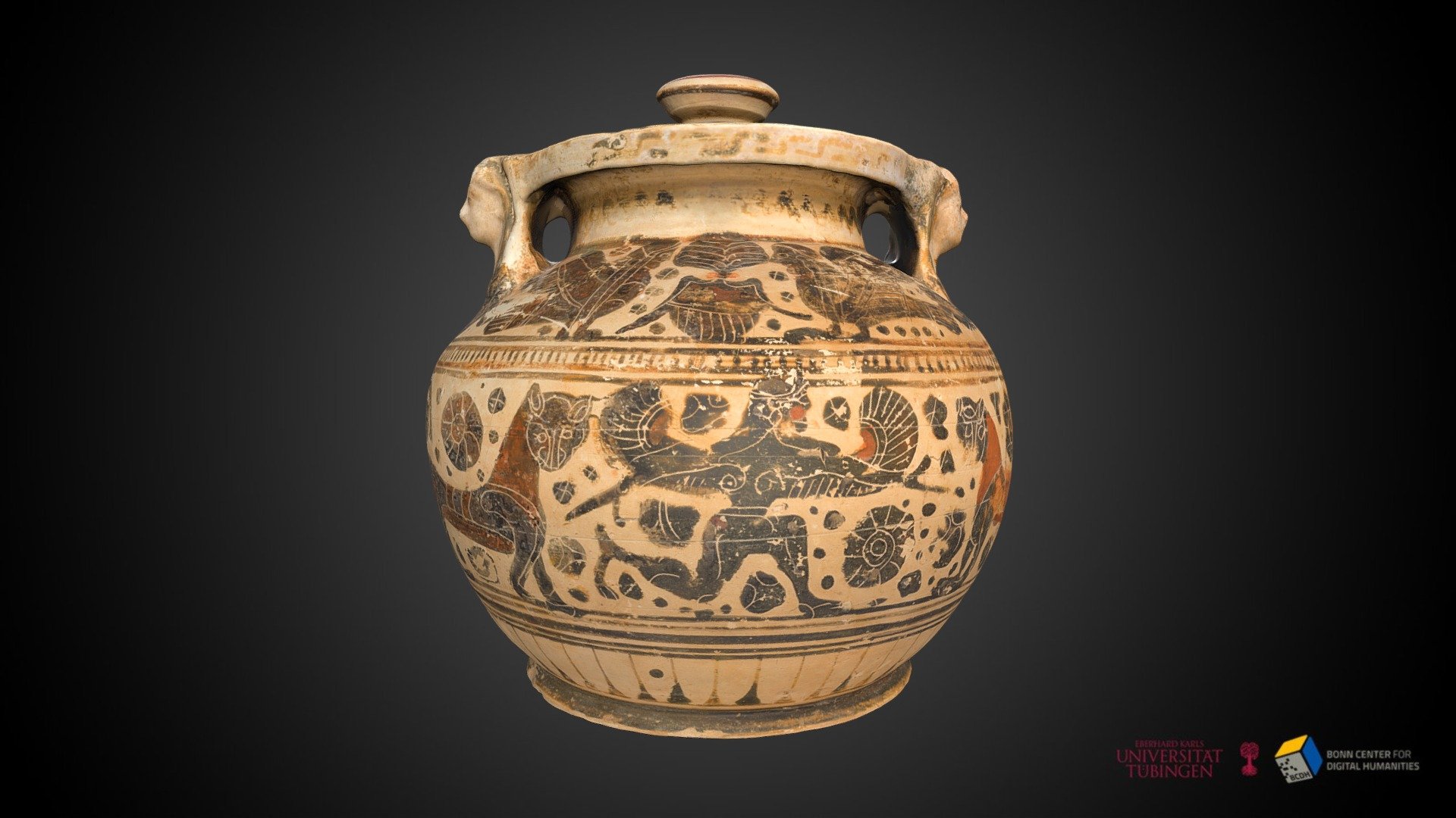 Corinthian Pyxis with a Lid - Download Free 3D model by Bonn Center for ...