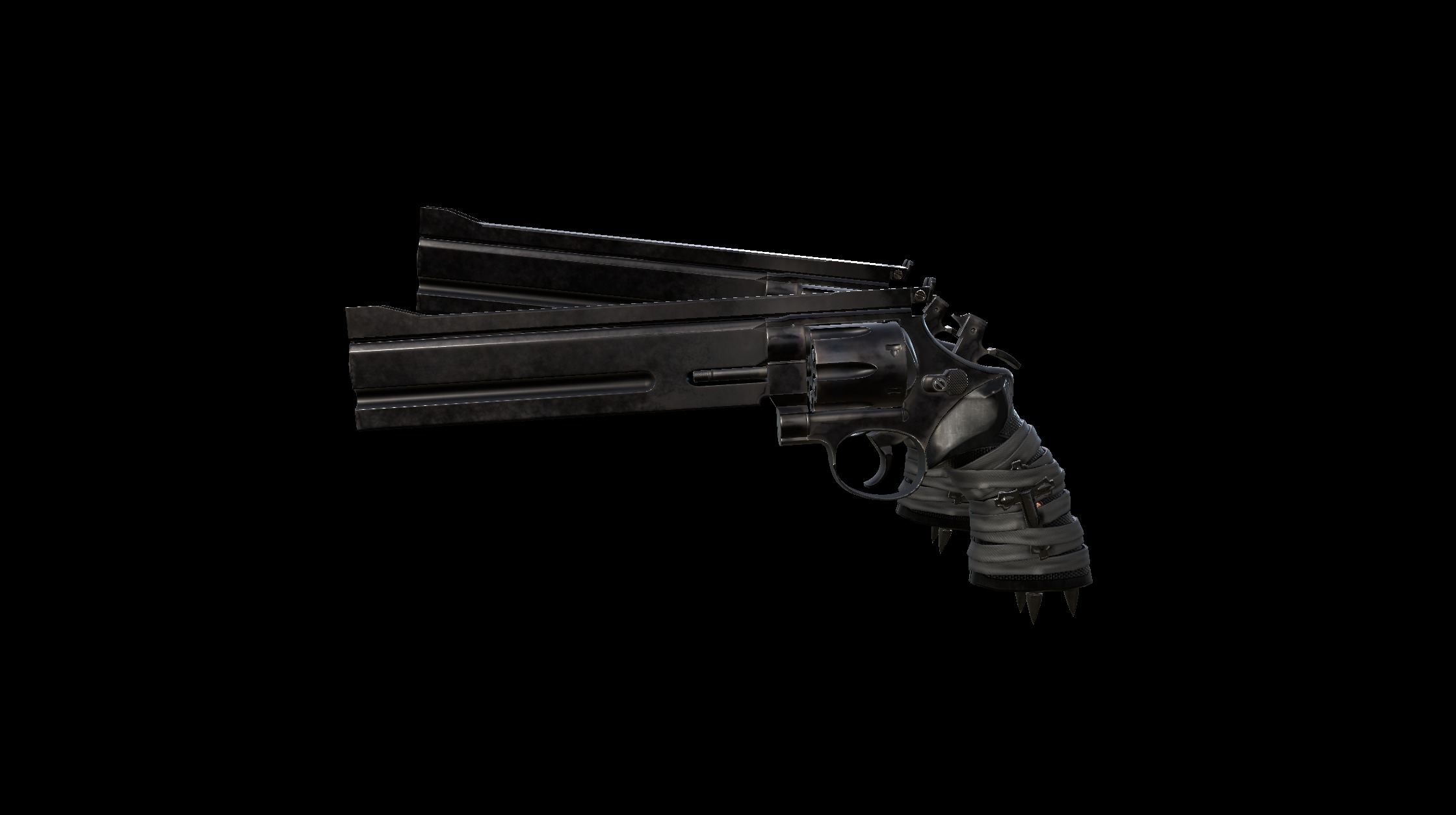 Akimbo Castigo .44 Revolvers - 3D model by Overkill Software ...