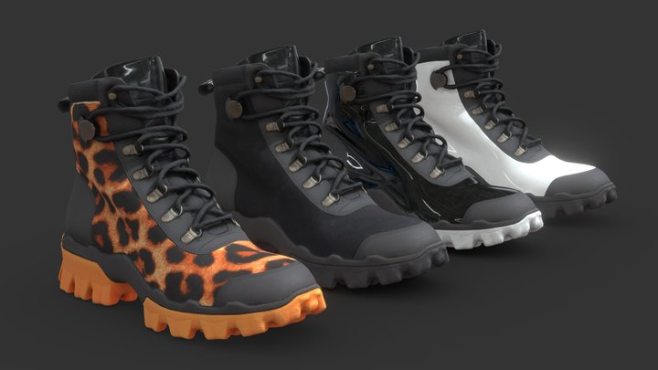 Boots 3D models - Sketchfab