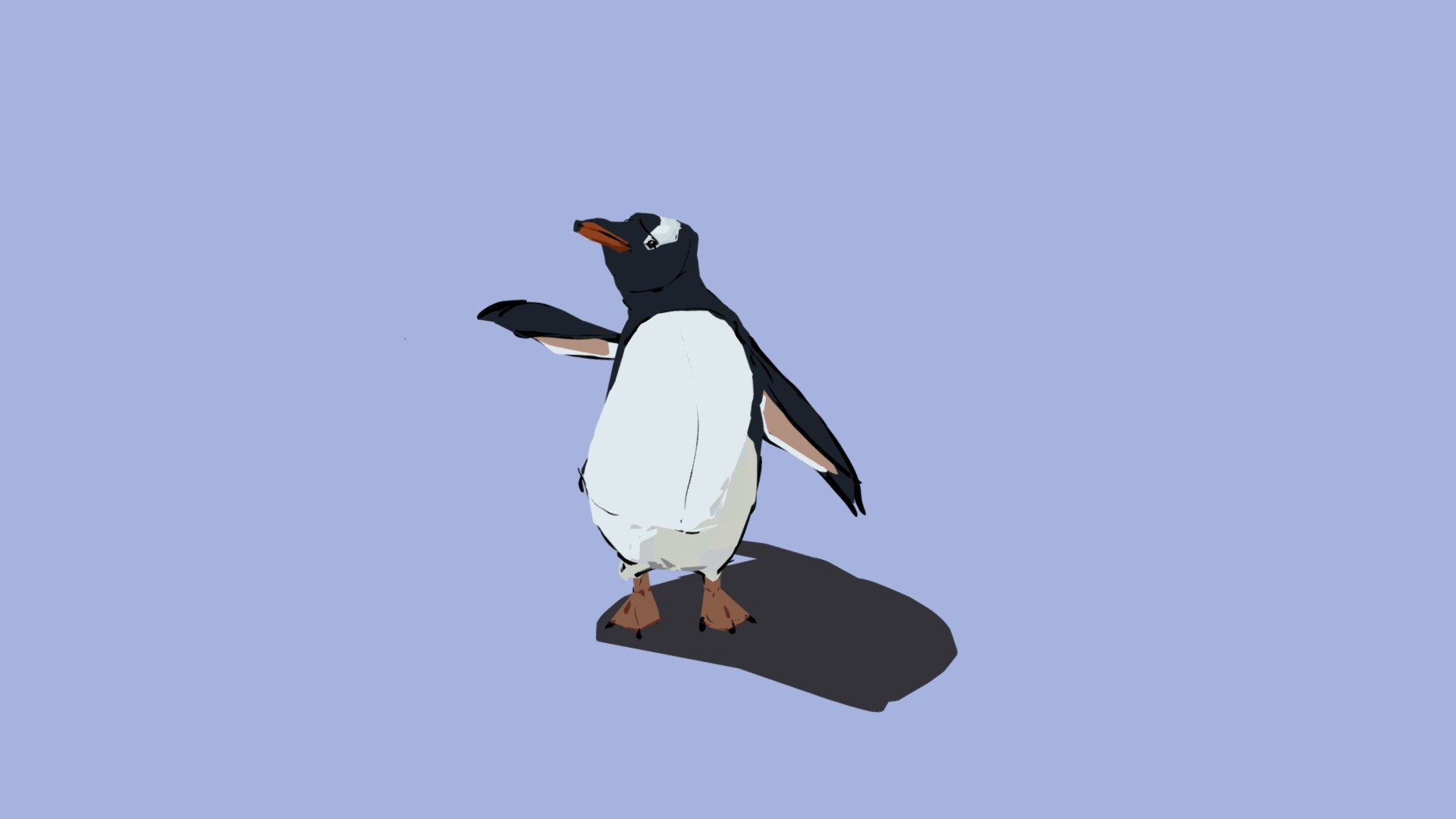 Gentoo penguin sketch - Download Free 3D model by tom.maple [130b749 ...