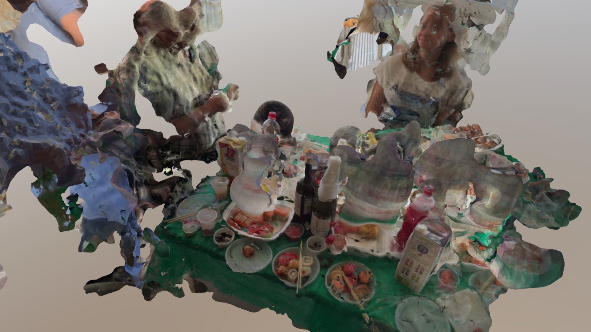 Birthday Party - 3D model by andr111 [130c673] - Sketchfab