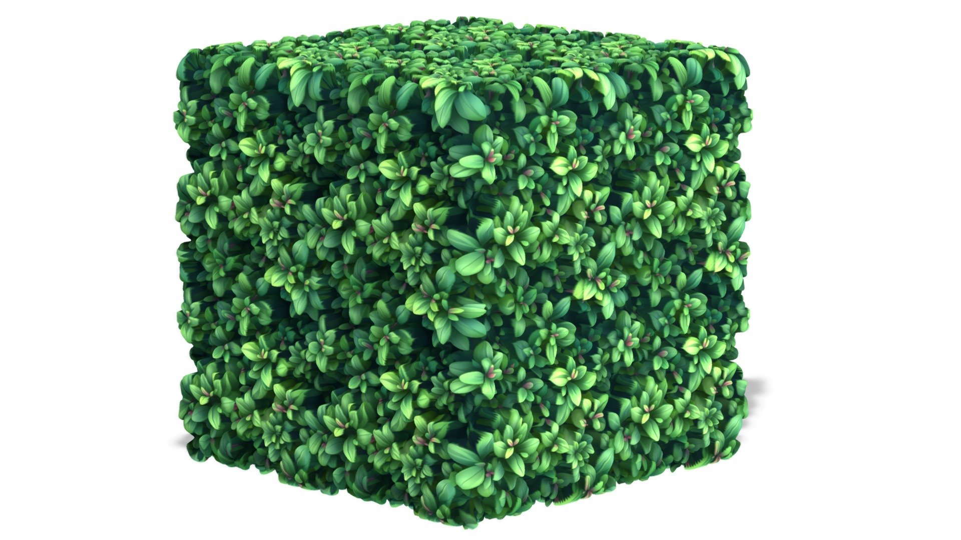 Stylized Foliage Seamless Texture - Buy Royalty Free 3D model by ...