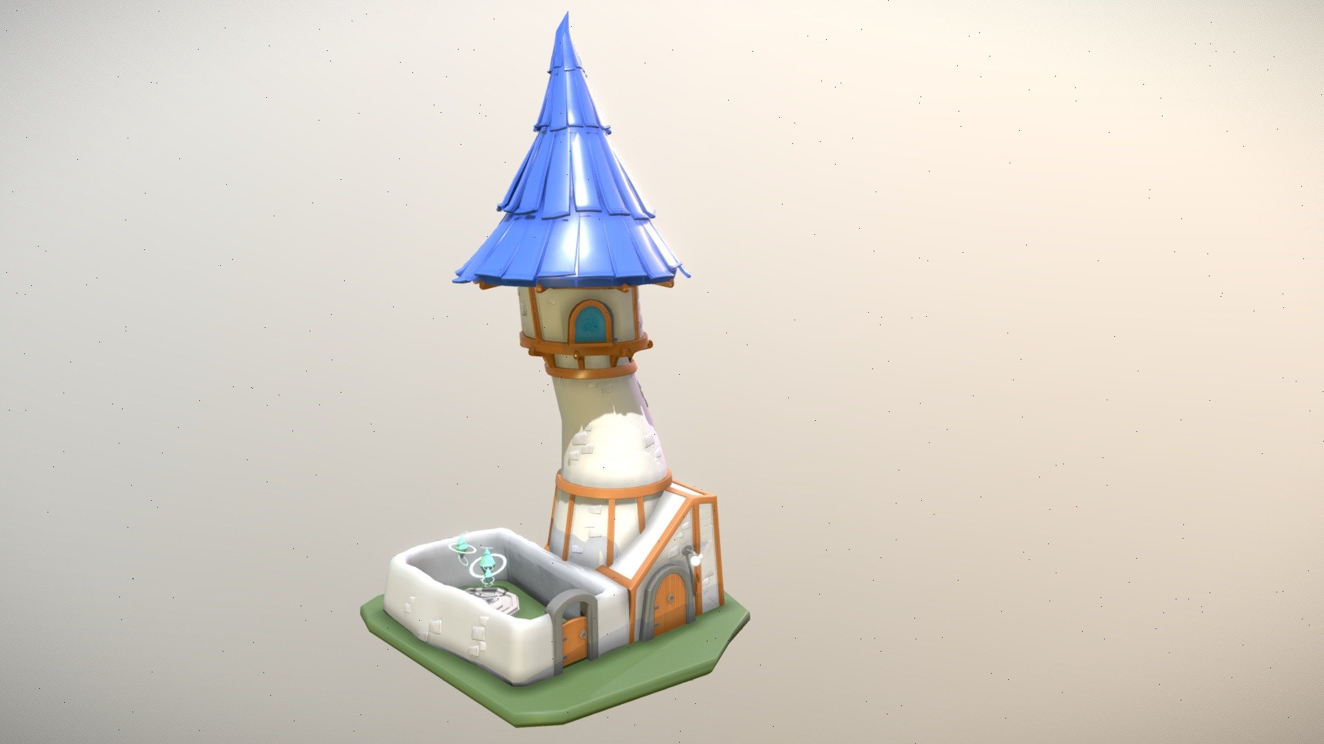 Wizard Tower - Asset Jam Project - 3D model by Jon Gilleland ...