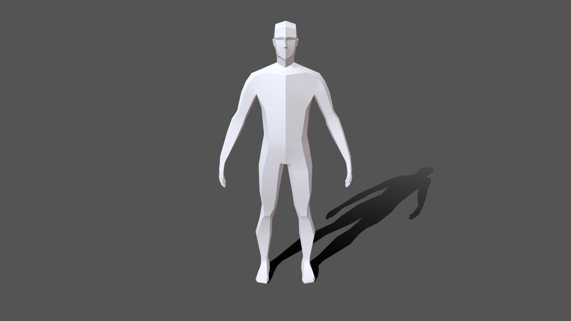 Low Poly Character Base Mesh - Download Free 3D model by Walazabi ...