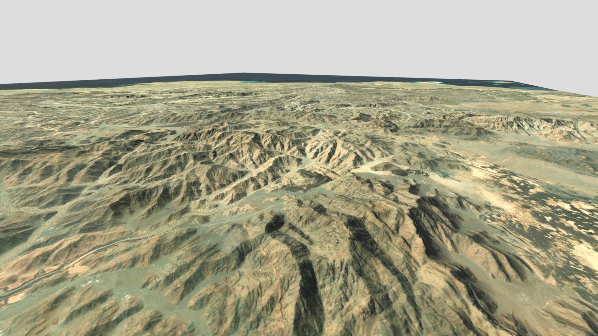 Mecca and the Red Sea Saudi Arabia - n24 e37 - Buy Royalty Free 3D ...