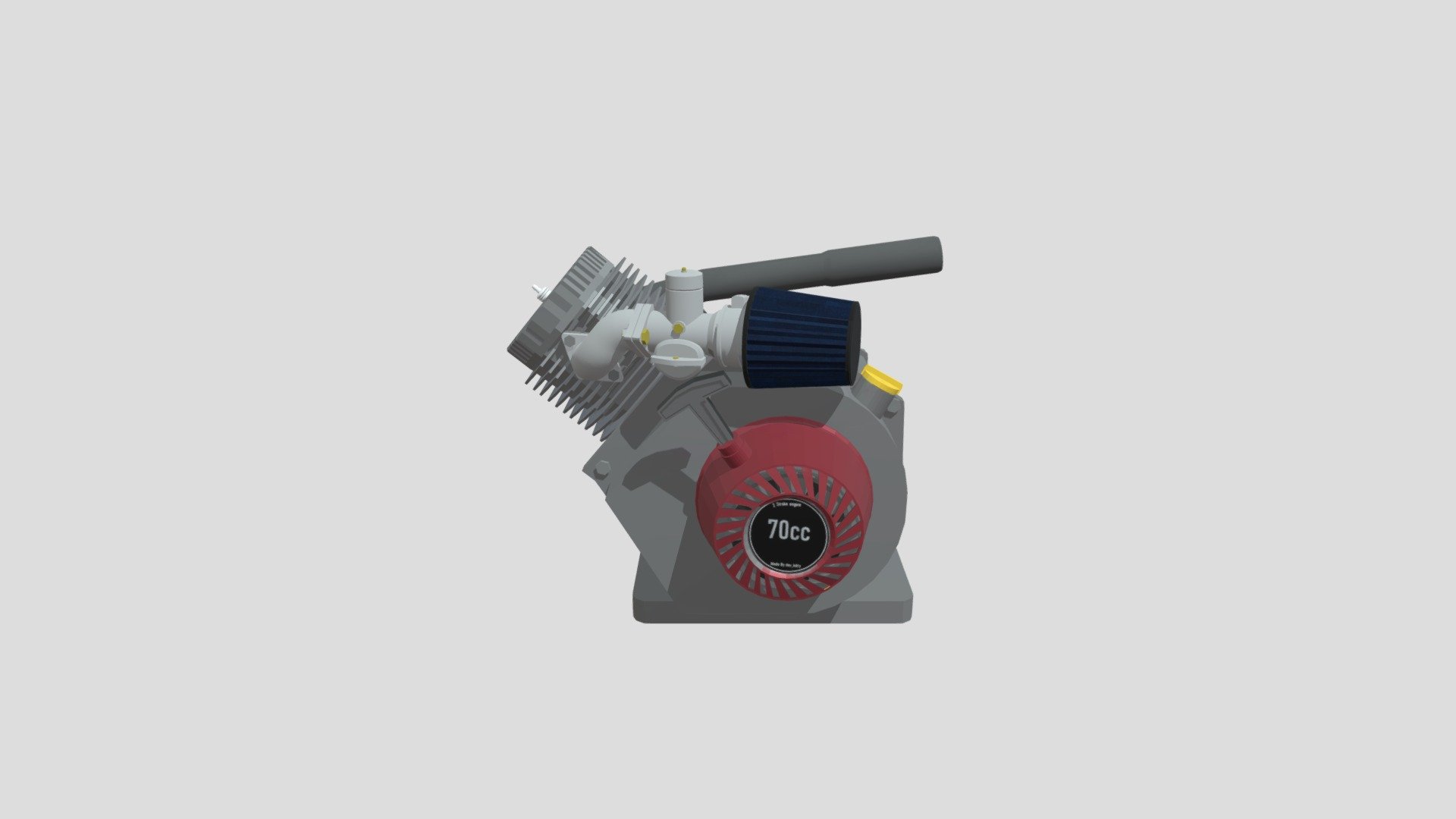 2 Stroke Engine - 3D model by North Eh (@Northish) [131379a] - Sketchfab