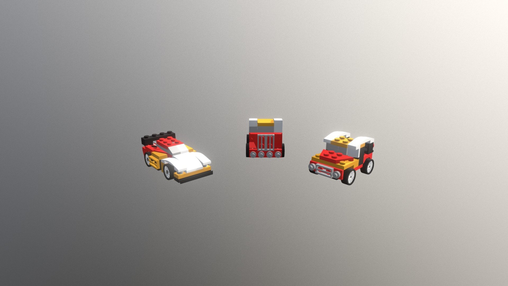 Lego 31000 Mini Speeder - 3D model by jordivilamu [13144fd] - Sketchfab
