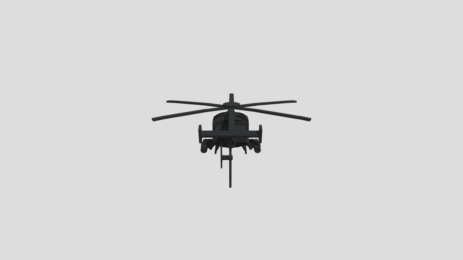 MH-6 Little Bird - 3D model by Kalyoncu [1314867] - Sketchfab