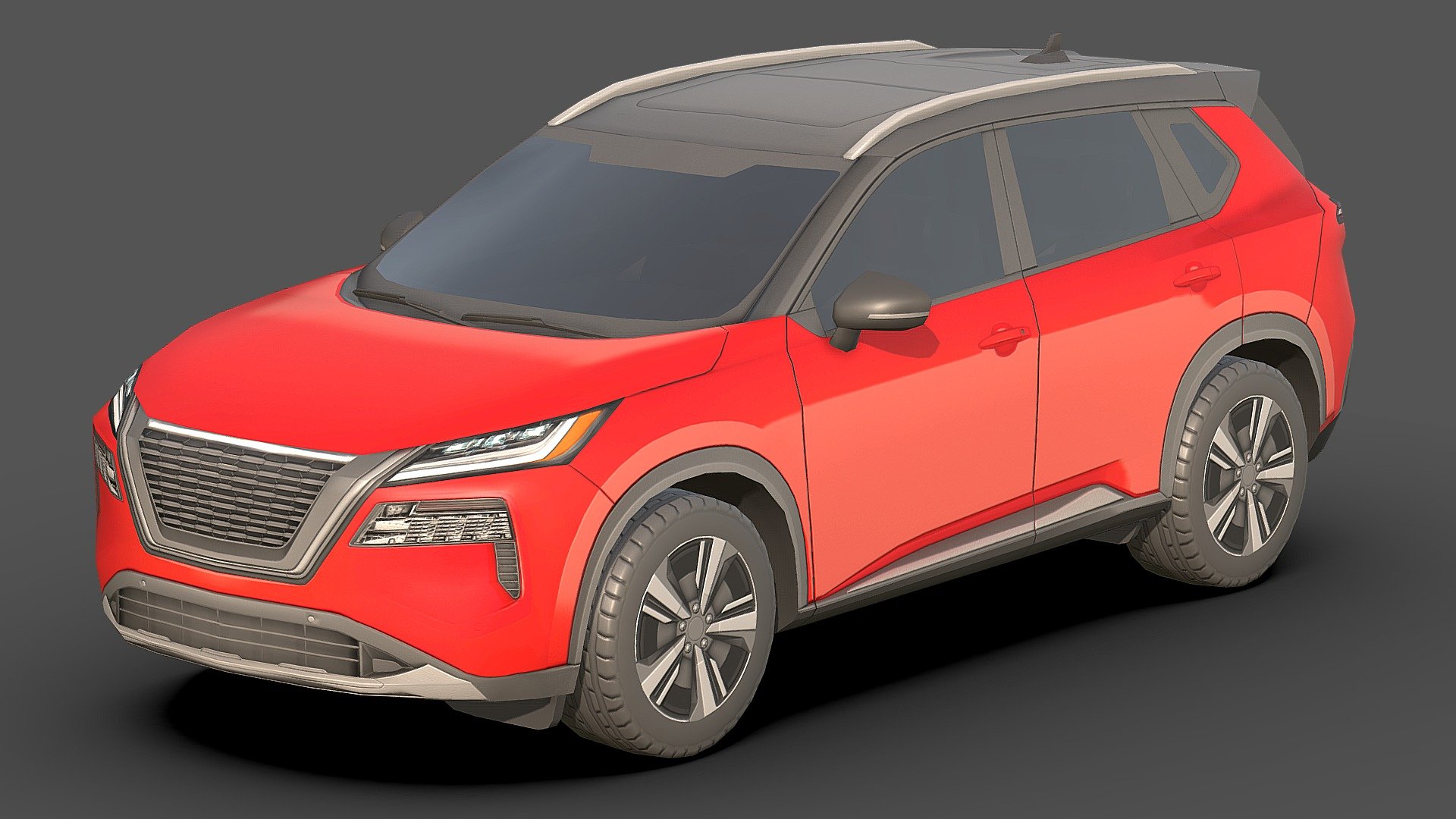 Nissan X-Trail Low-Poly 2025 - 3D model by Sidra (@Sidramax) [131604e] - Sketchfab