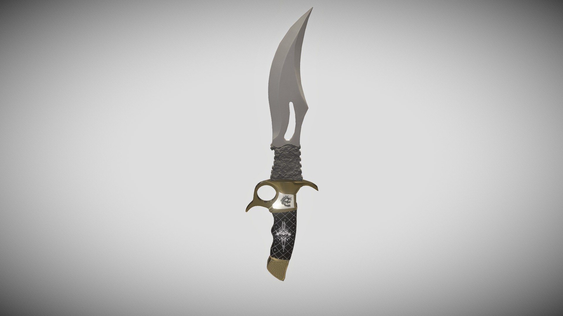knife - 3D model by guillaumediner [131653a] - Sketchfab