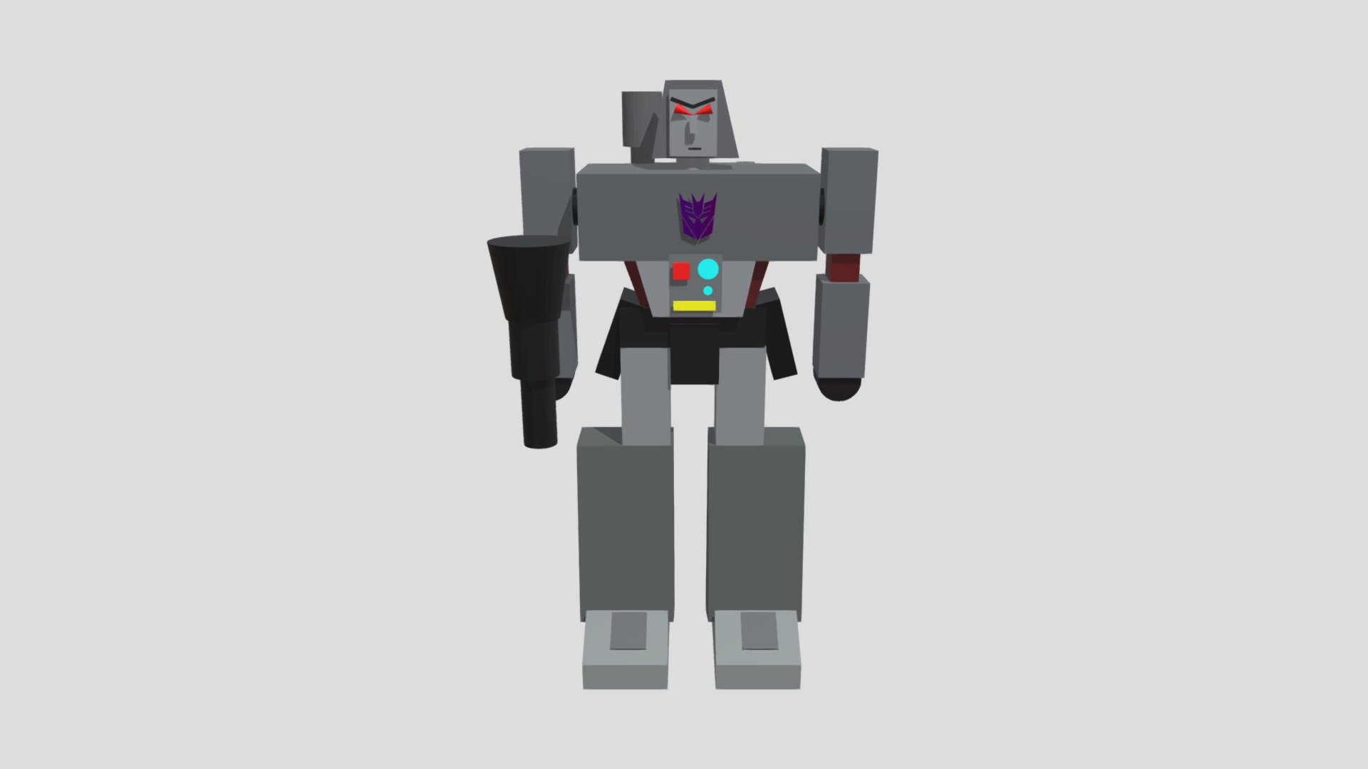 Megatron G1 - Download Free 3D model by _Aks_ [1316d5e] - Sketchfab