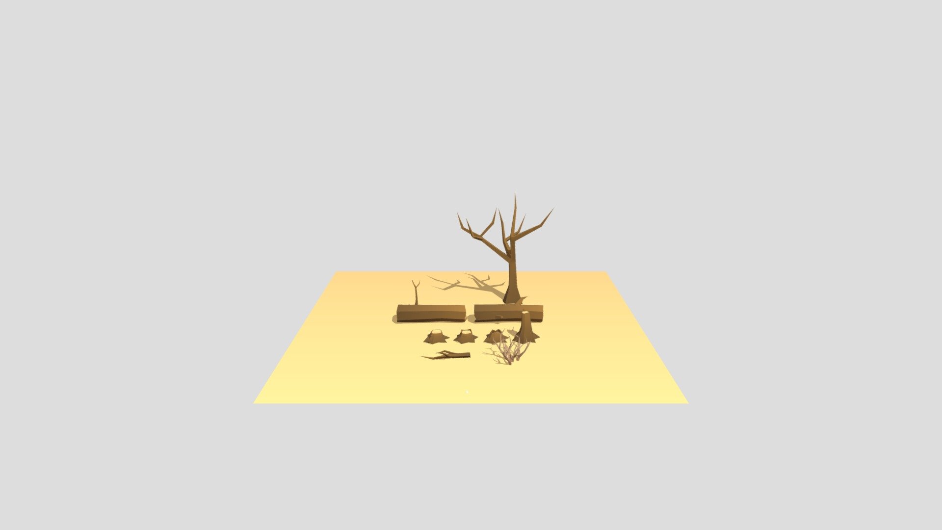 Low Poly Tree Bark Pack - Download Free 3D model by MazePlay ...