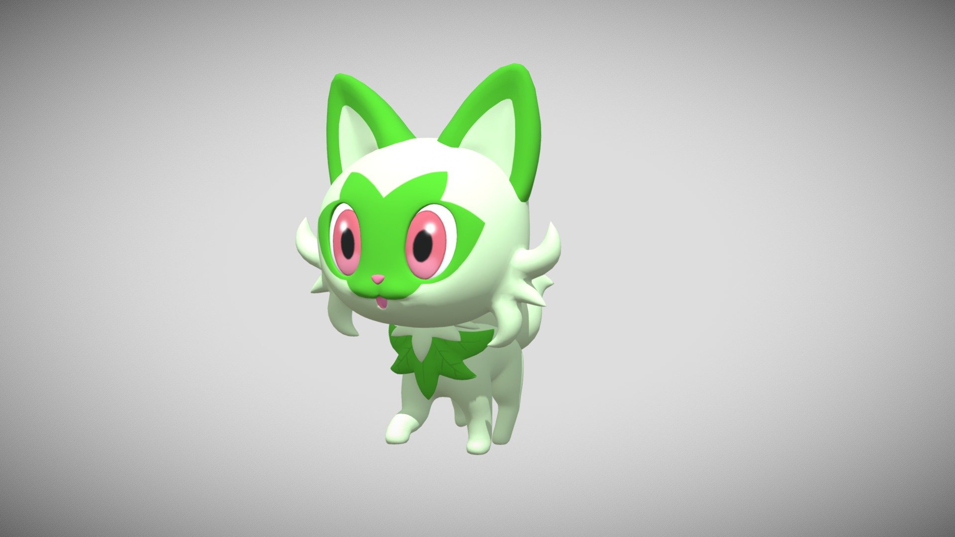 Sprigatito Pokemon Modeling - 3D model by Cat_sage (@catsage) [1319e52 ...