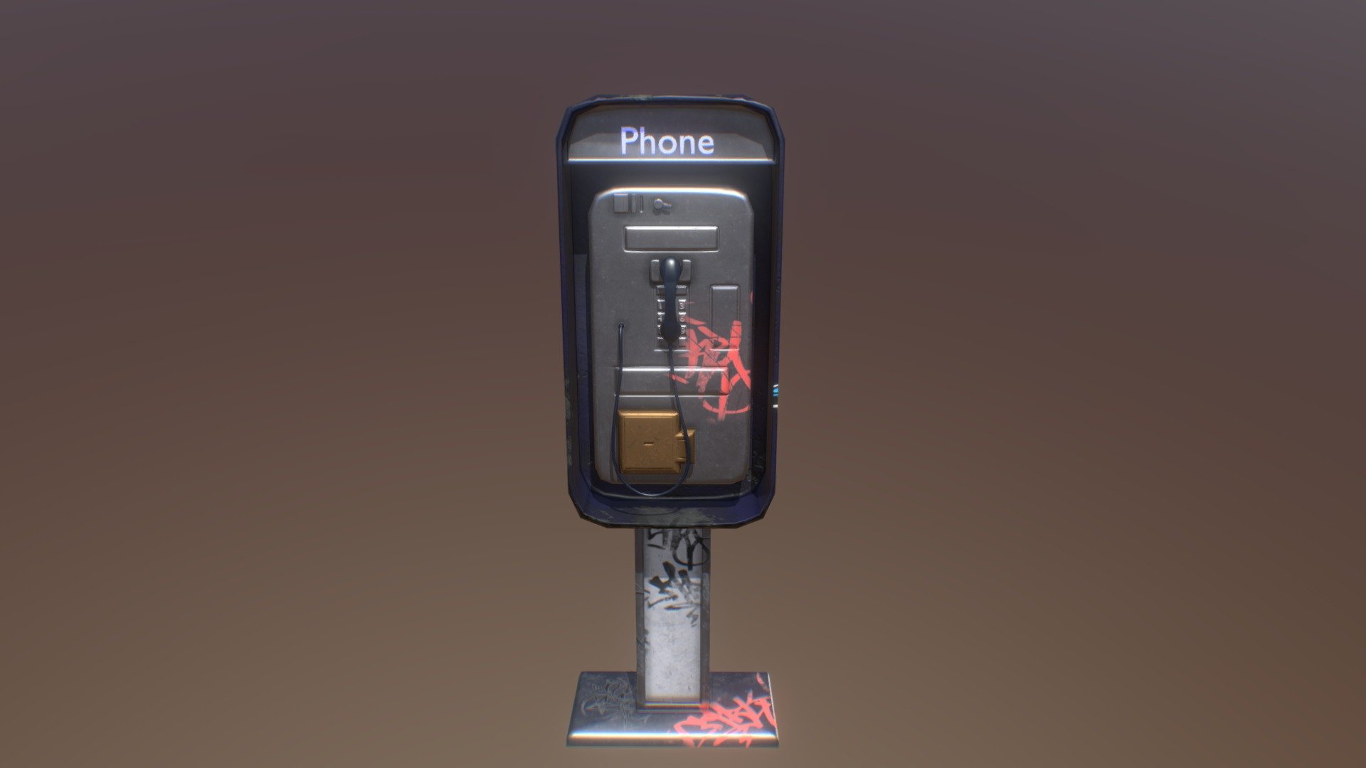 Phonebox - 3D model by clumsy_seal [131be90] - Sketchfab
