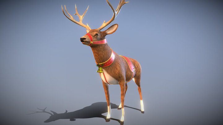 Reindeer 3D models - Sketchfab