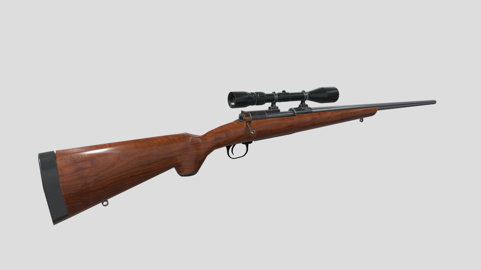 Winchester Model 70 - Download Free 3D model by krsn.emirhan [131d247 ...