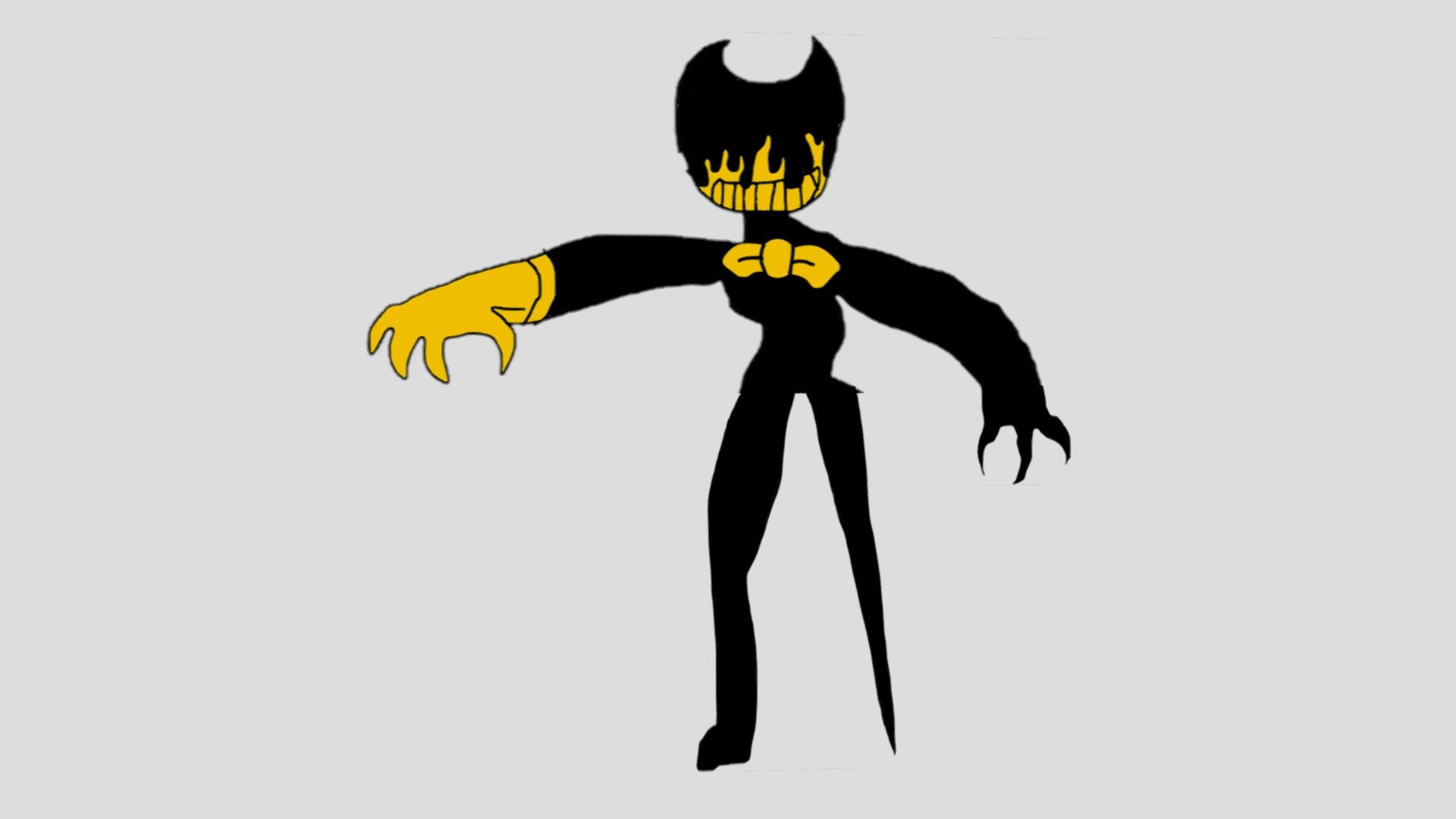 Ink Bendy Cutout - Download Free 3D model by sidarthmenon [131d331 ...