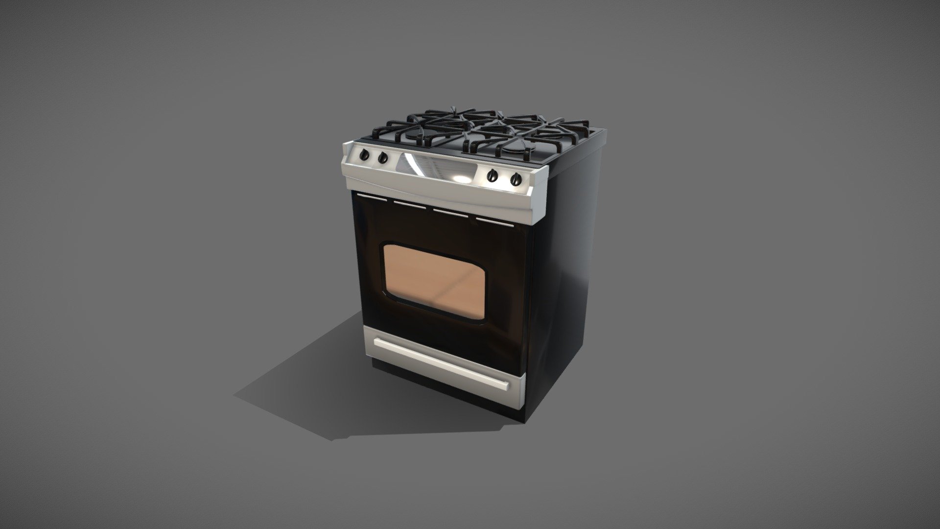 Interior Collection - Stove - 3D model by nappin (@nappin.1bit ...