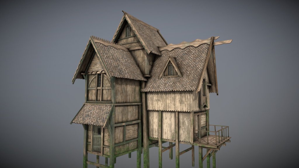 Old houses - A 3D model collection by Andy Woodhead (@Andywoodhead ...