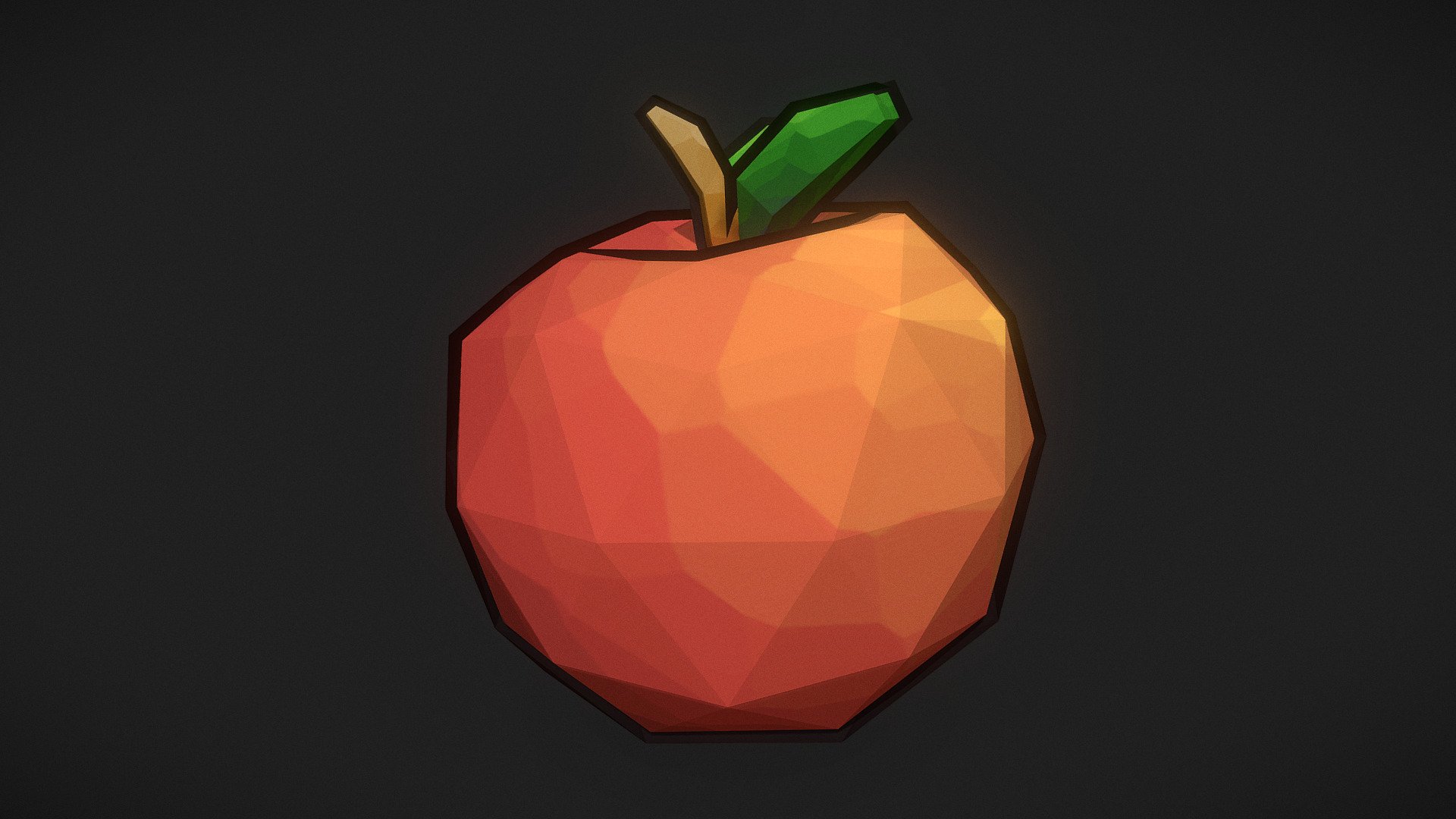 Blonky Apple - Download Free 3D model by Hatty (@Hatty53) [1320116 ...