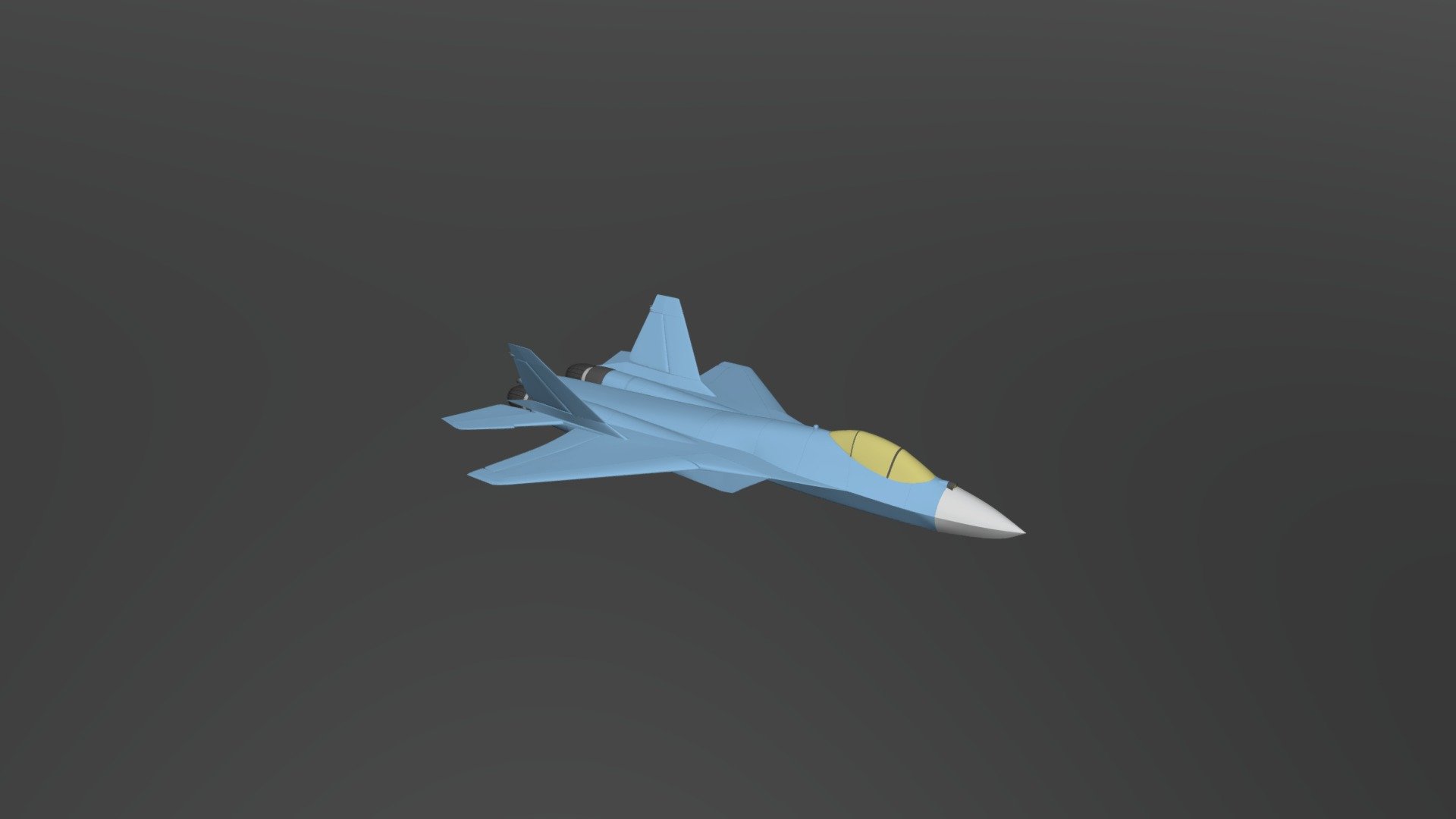 Plane PMF (Color) - 3D model by ul1tka [13201ef] - Sketchfab