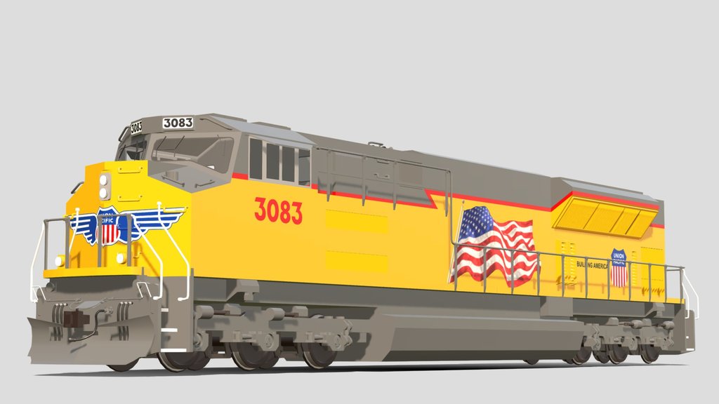 Electro Motive Diesel - EMD - A 3D model collection by OUTPISTON ...