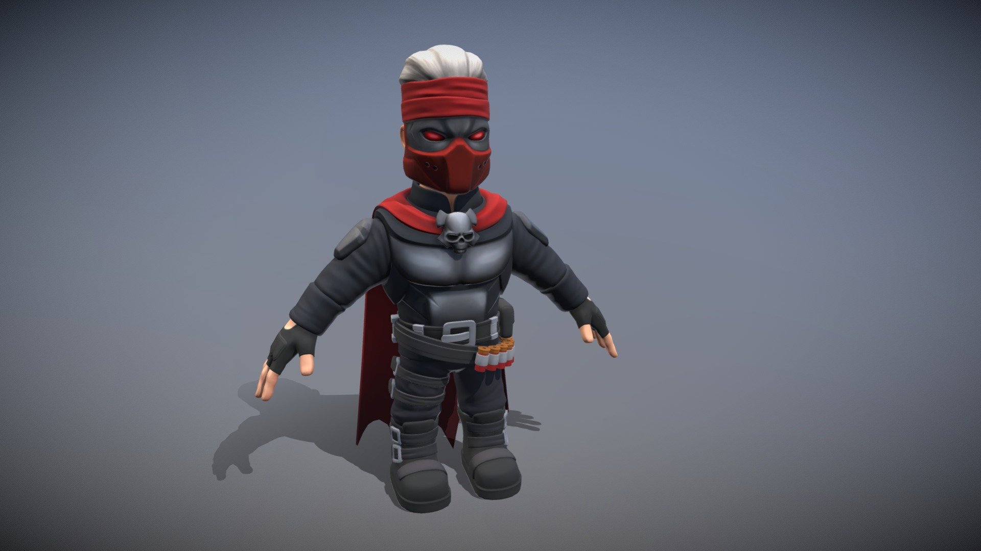 Gunner - 3D model by Akira Romdo (@akiratearsky) [1322afd] - Sketchfab