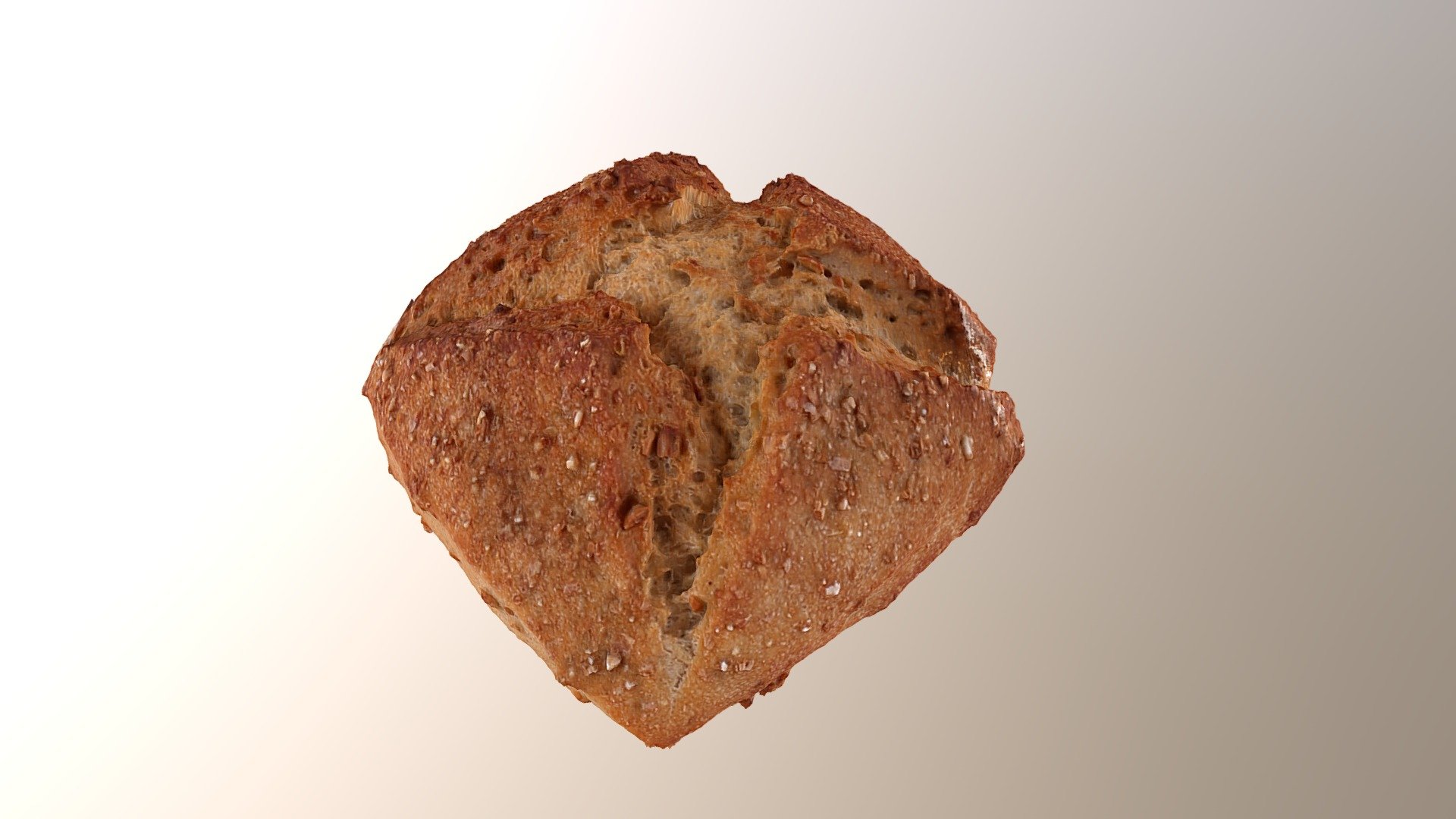 multigrain bread (3D-Scan) - Download Free 3D model by Pholution ...
