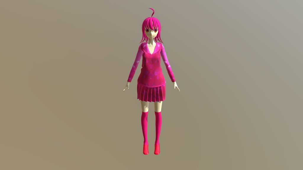 cute girls - A 3D model collection by dfanucchi - Sketchfab