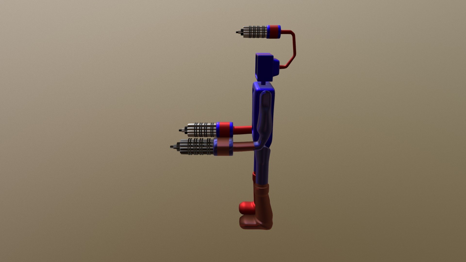 Heavy Assault bot - 3D model by OpVideoGamer (@CafeGold1) [1325321 ...