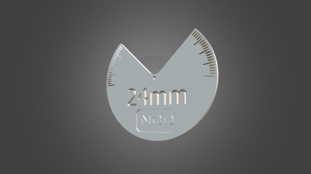 48 mm Template - 3D model by Mission 3D (@mission3d) [13253b1] - Sketchfab