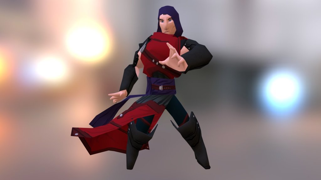 Red Mage - 3D model by samwhich [1328f11] - Sketchfab