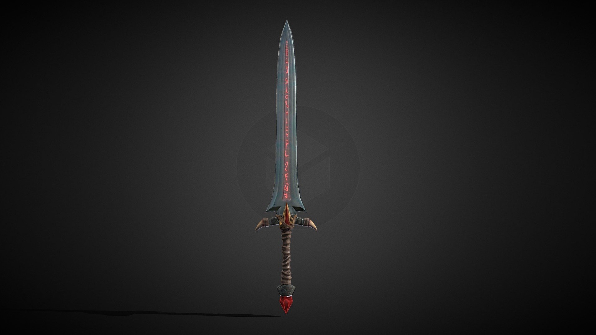 Crow sword - 3D model by OniDuraz [132928d] - Sketchfab