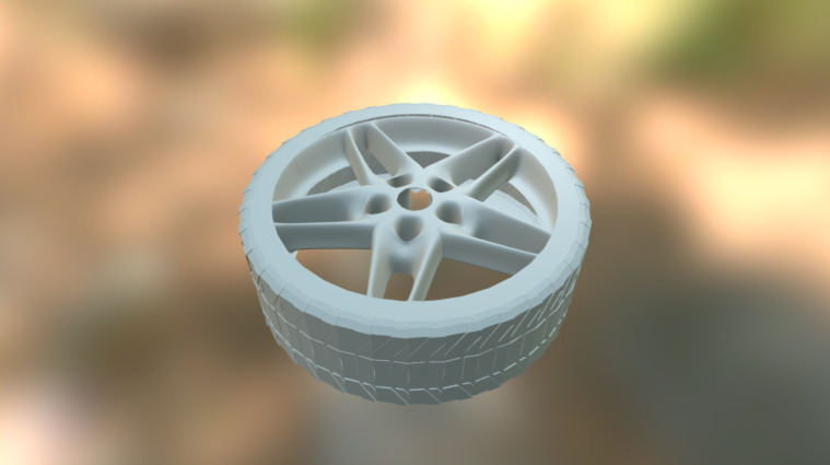 Wheel1 - 3D model by sonofhod [1329ac4] - Sketchfab