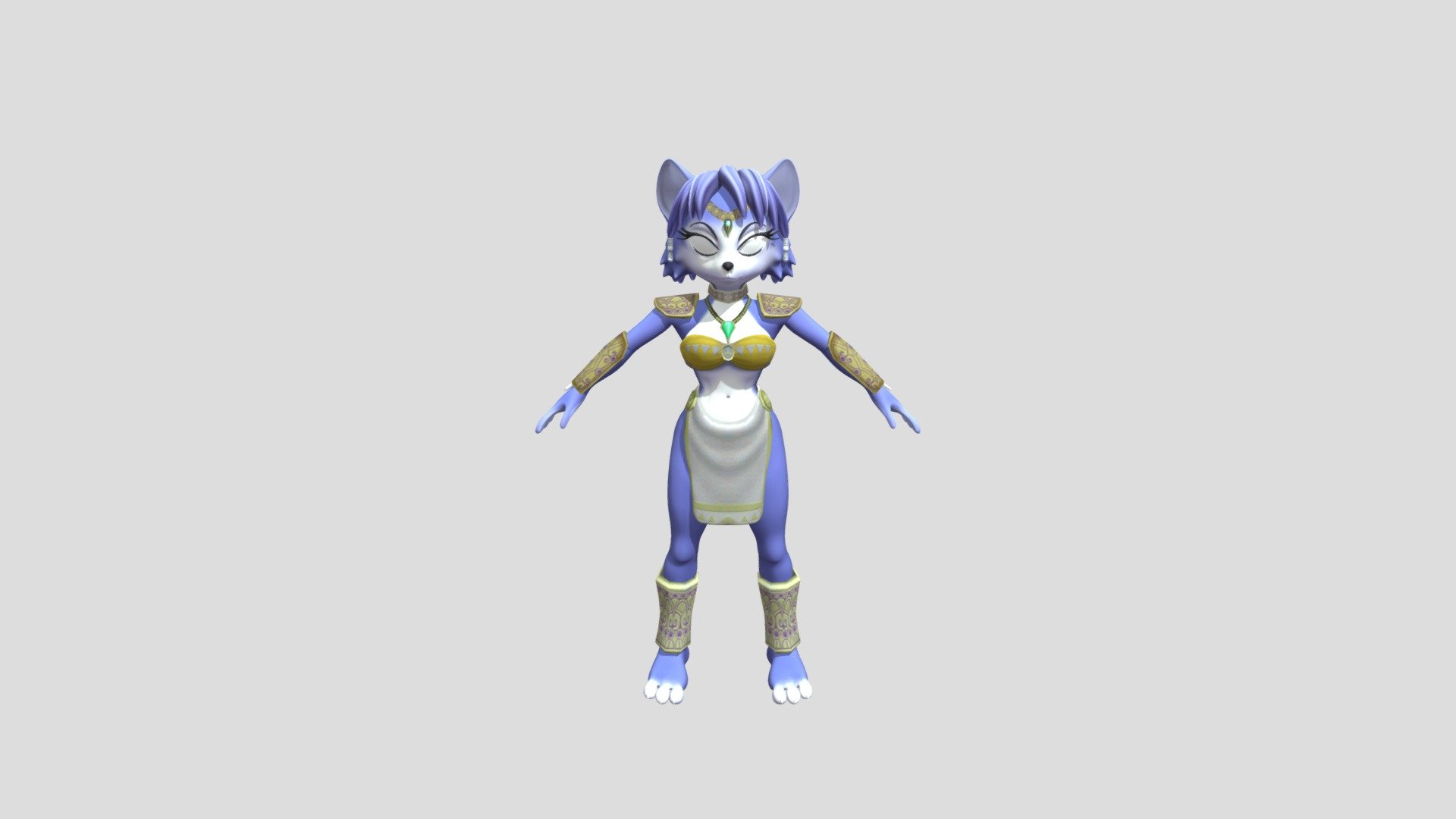 JCThornTon - Krystal - Download Free 3D model by EvilTheSackboy01 ...