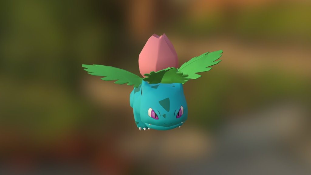 IVYSAUR - 3D model by albasanx [132ec42] - Sketchfab