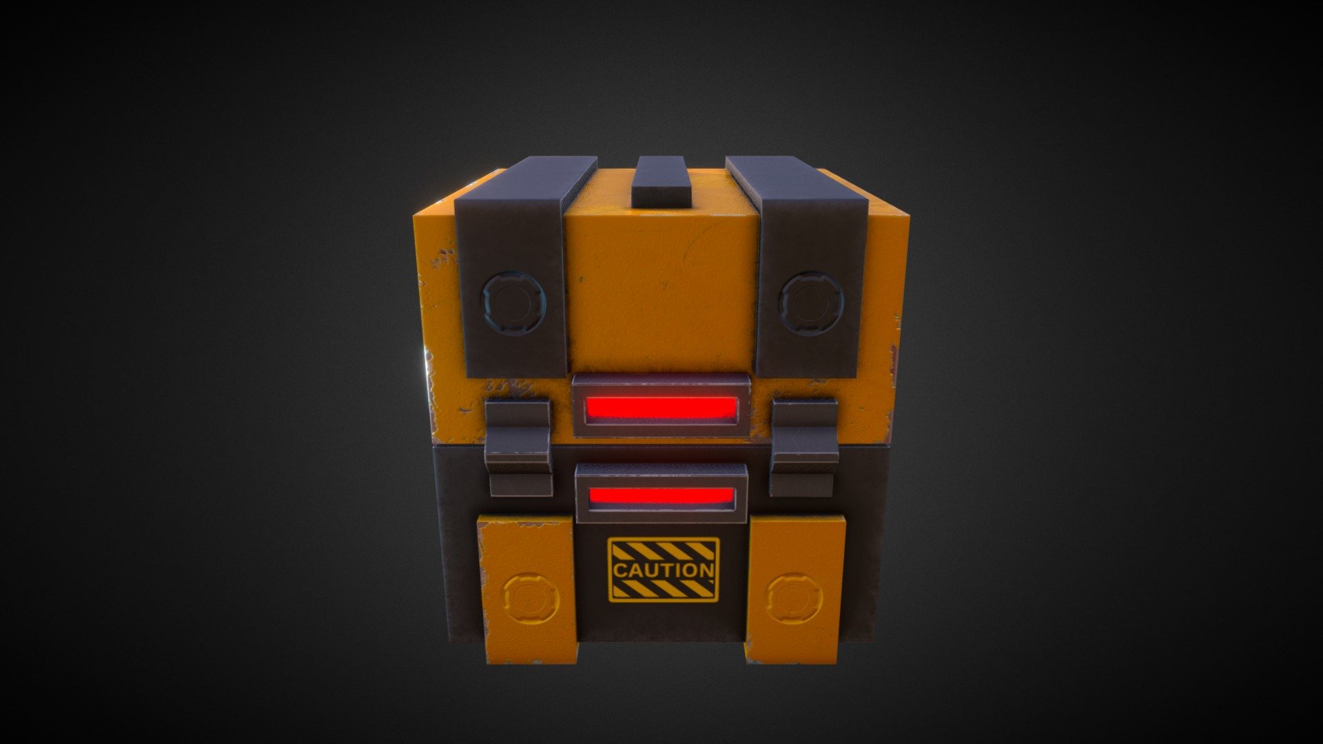 Simple Sci-Fi Box - Download Free 3D model by Eddie.DSigns [132ecc8 ...