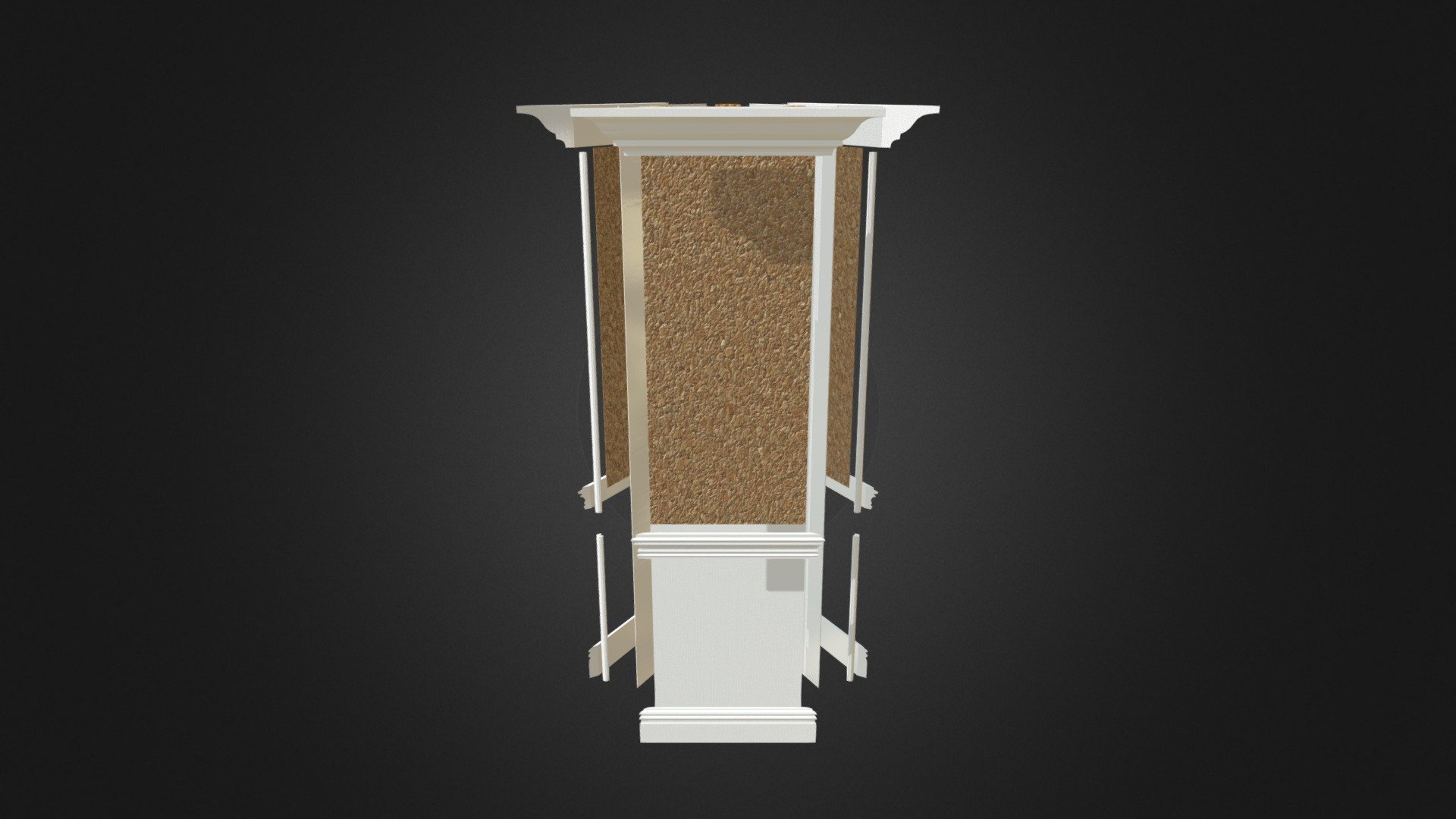 Spotswood Display Pillar - Exploded - 3D model by Michael (@bradleymtb ...