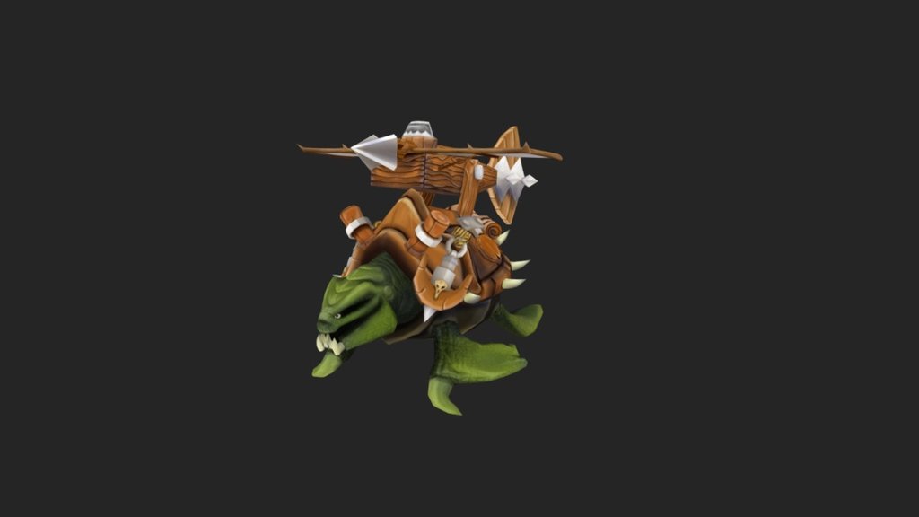 War Turtle (WoW Concept) - 3D model by joansantus [132f213] - Sketchfab