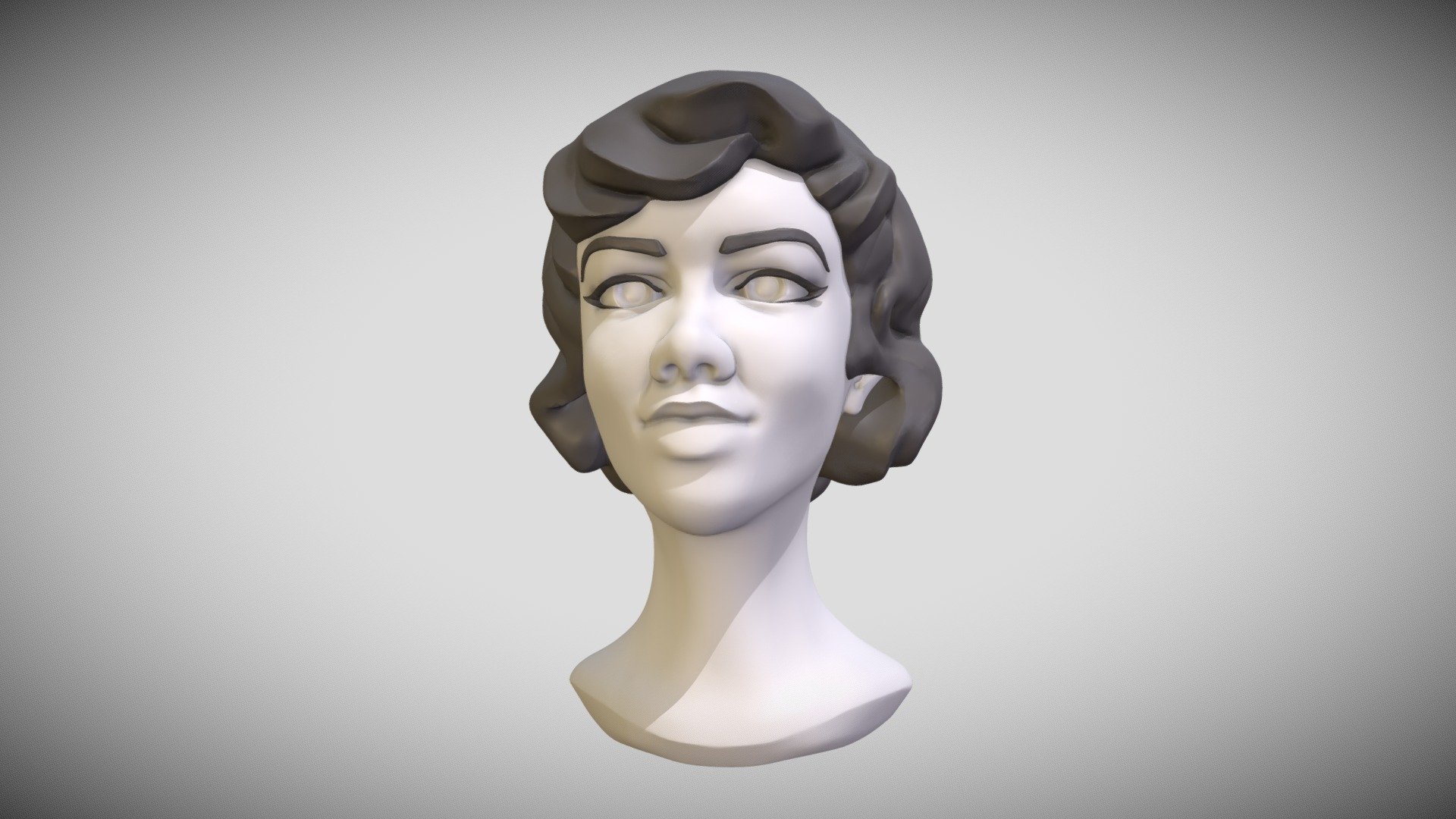 Woman Sculpting Practice - 3D model by JupiterRex [132f43a] - Sketchfab