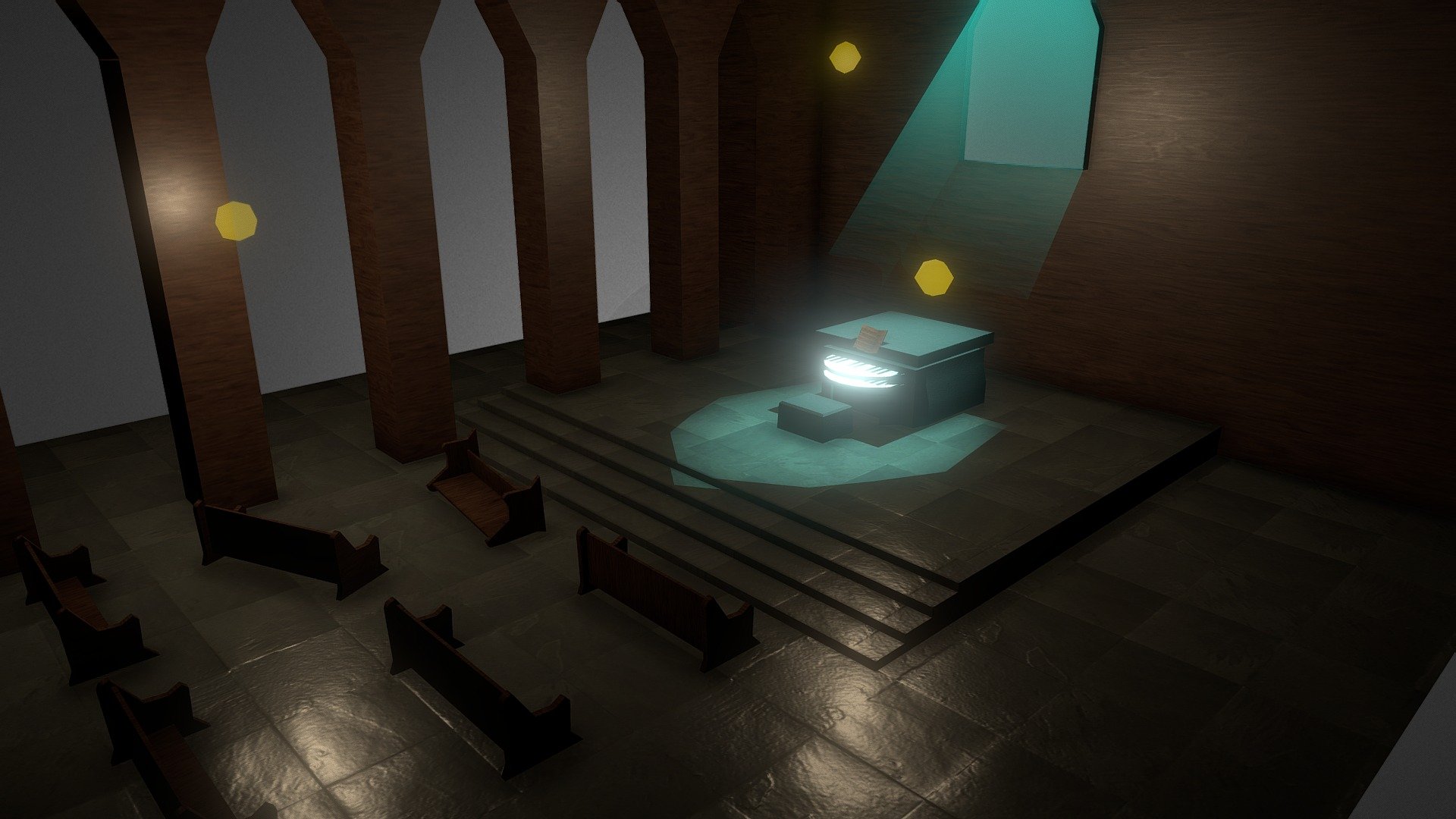Deemo Stage - 3D model by Lewis_Stefos [1330557] - Sketchfab