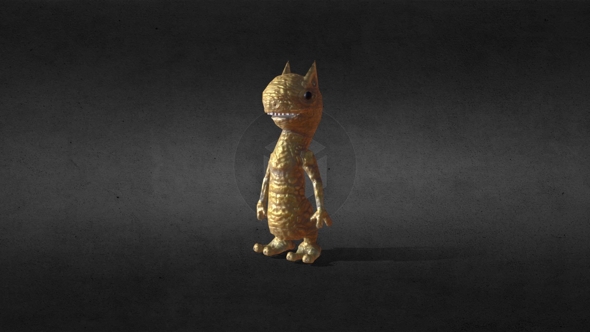 Chumpy creature (original concept) - Buy Royalty Free 3D model by ...