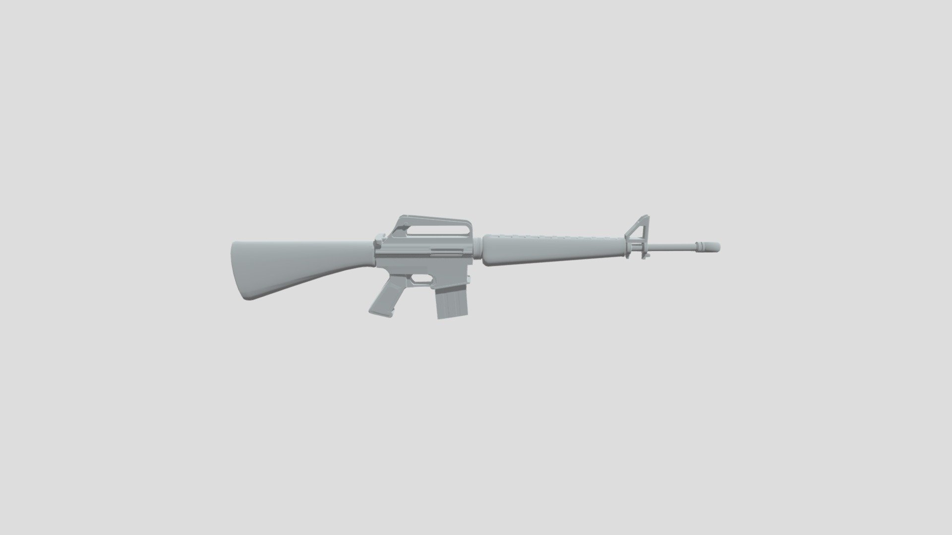 M16 (WIP) - 3D model by vinyl_115 [13317f3] - Sketchfab